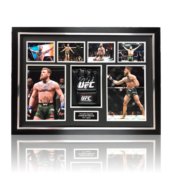 Conor McGregor Hand Signed MMA Glove in Deluxe Classic Frame – AAA ...