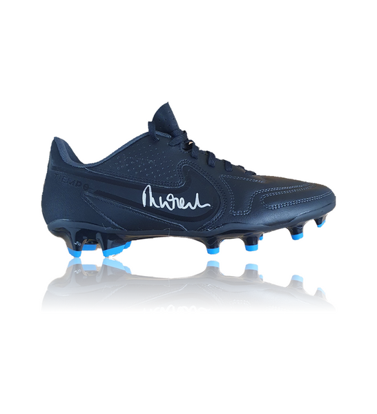 Robbie Fowler Hand Signed Black NIKE Football Boot In Deluxe Classic D ...